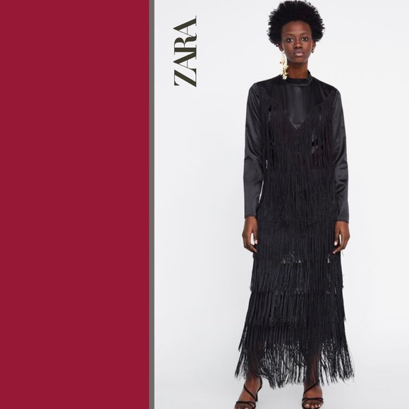 Zara | Tops | Nwt Zara Fringed Top | Poshmark
